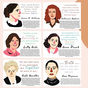 Women's History Month Posters, Bulletin Board Set, International Women ...