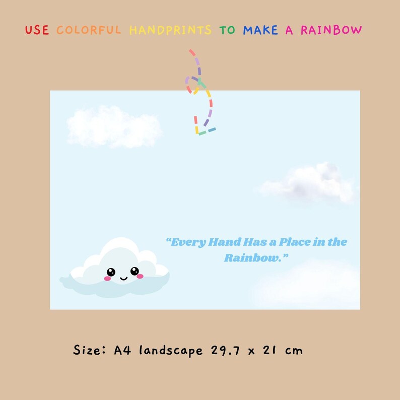 Bundle: Pride Month Craft Activity, Handprint, Crown, Pieces Craft ...