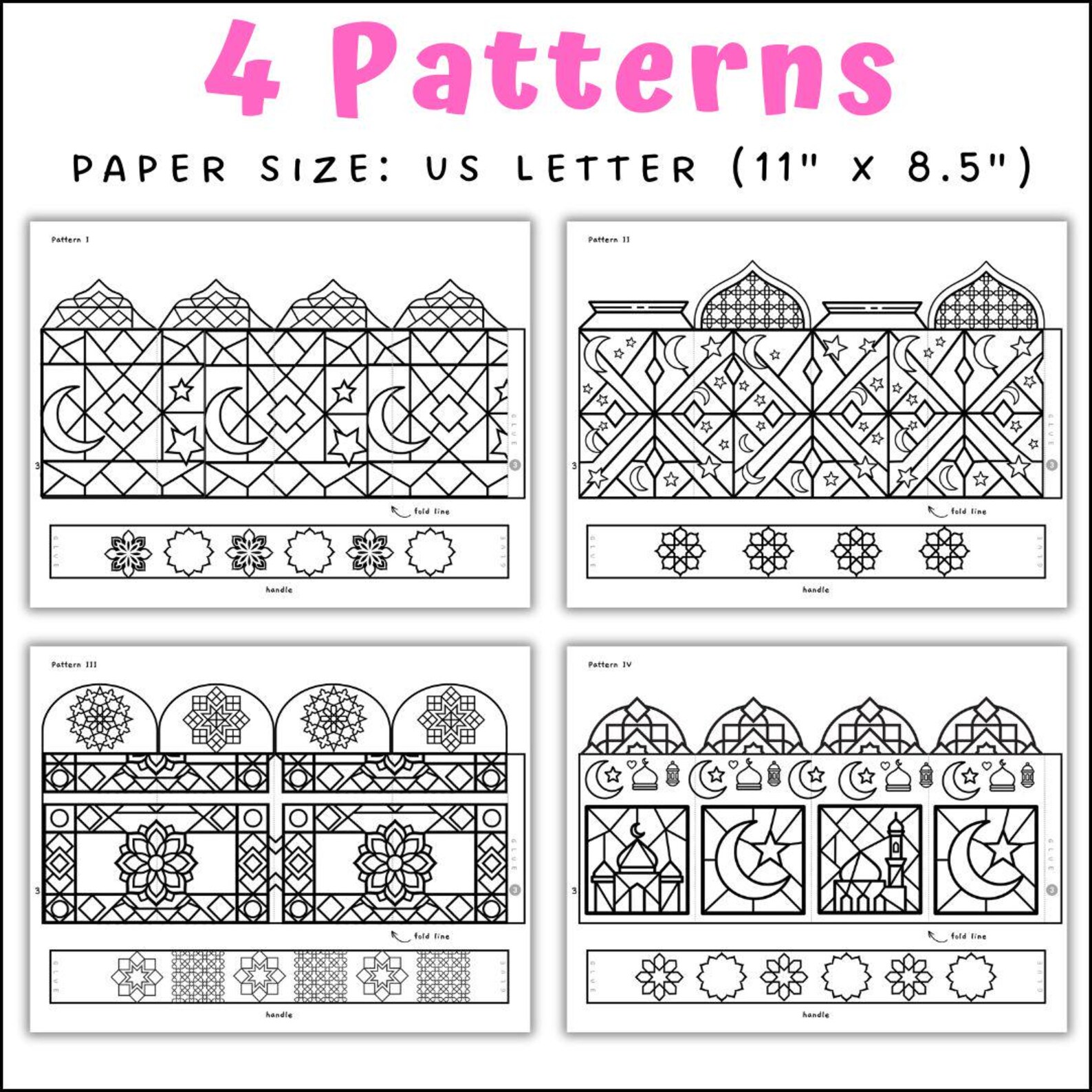 Ramadan Lantern Craft With Good Deeds | Coloring Activity | SEL Ramadan ...