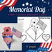 Memorial Day Poppy Flower Bouquet Craft: Kids Remembrance Activity ...