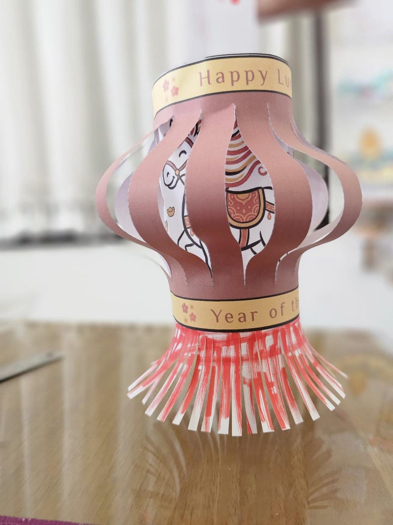 Chinese New Year 2026 Lantern Craft | Year of the Horse | Lunar New ...