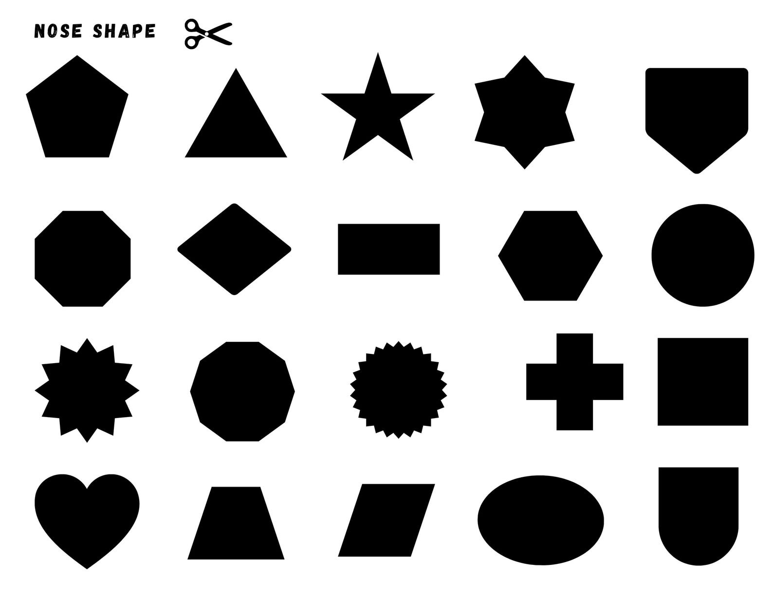Jack-o'-lantern Craft: Shape Activity for Kids (digital Download) - Etsy