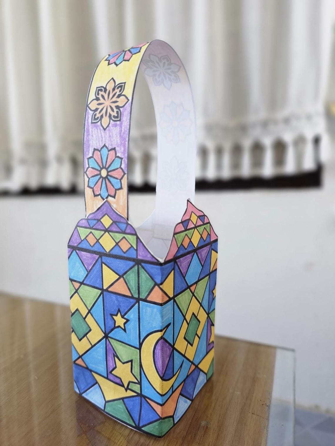 Ramadan Lantern Craft With Good Deeds | Coloring Activity | SEL Ramadan ...