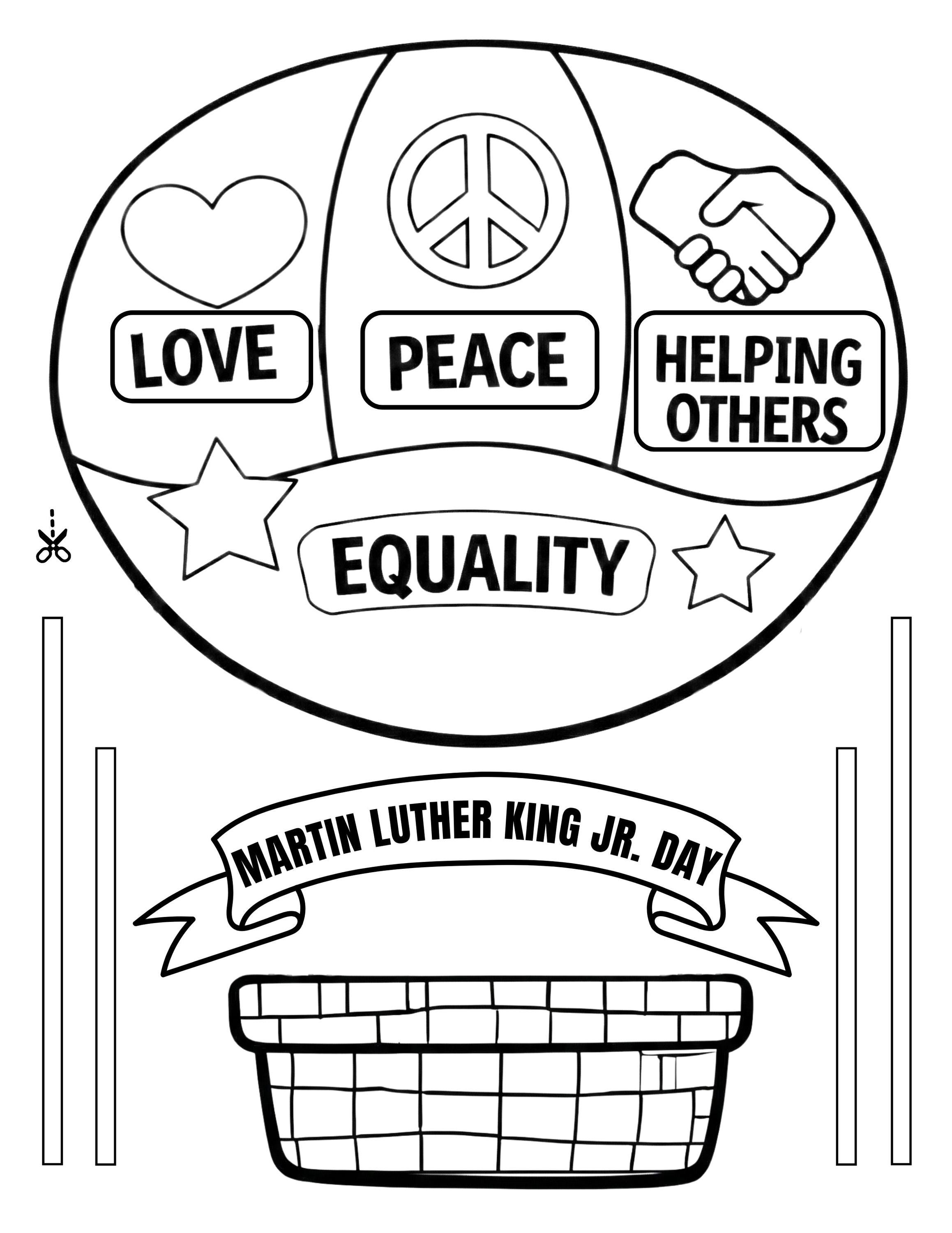 Martin Luther King Jr Day Craft | I Have a Dream Bulletin Board | MLK ...