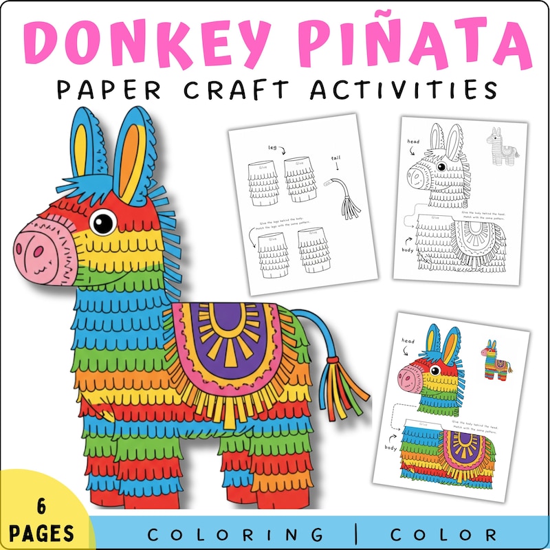 Donkey Pinata - Etsy