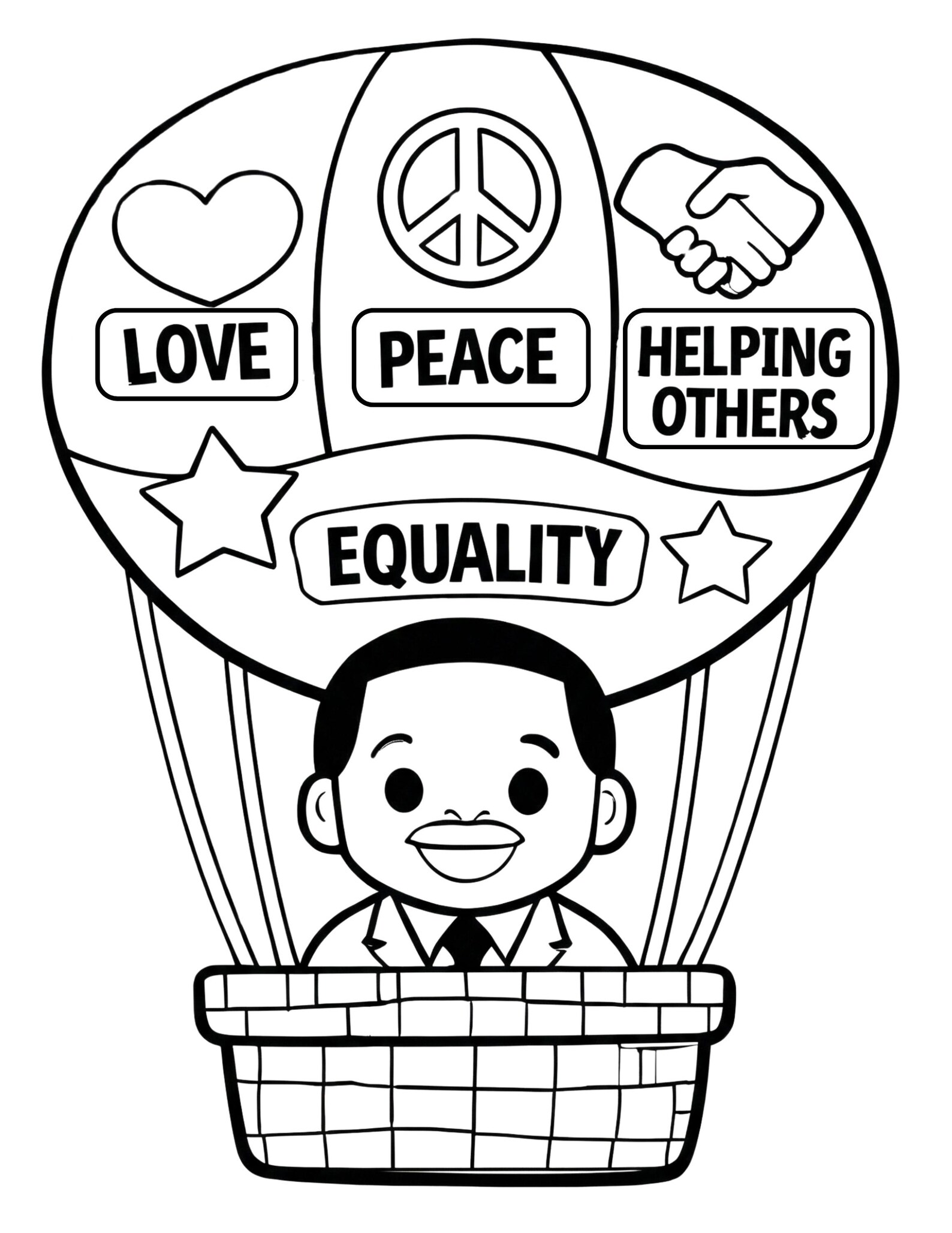 Martin Luther King Jr Day Craft | I Have a Dream Bulletin Board | MLK ...