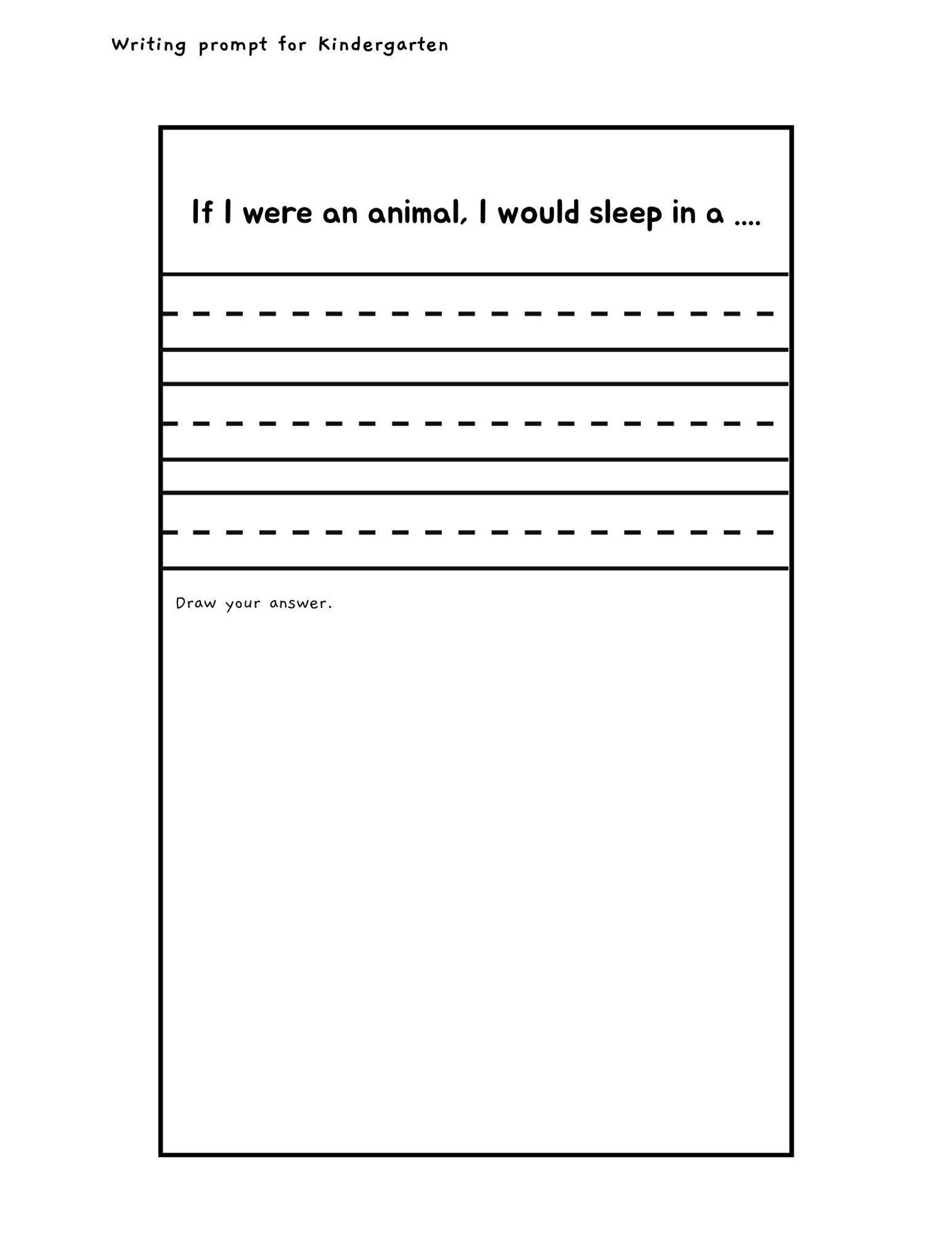 Who’s Sleeping? Hibernation Craft | Interactive Winter Animal Activity ...