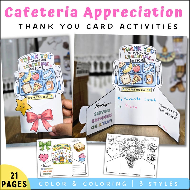 Thank You for Cafeteria Staff - Etsy