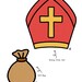 St. Nicholas Day Craft |build-a-saint Puppet (small and Large) | Cut ...