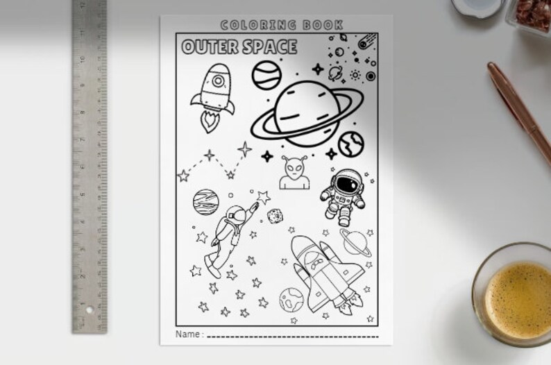 24 Themed Coloring Pages | Fun & Educational ,coloring Book by 24 ...