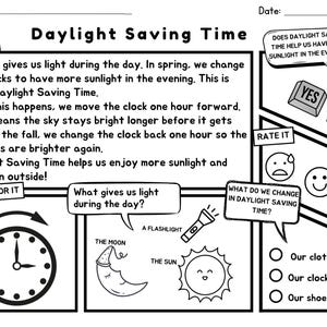 March Reading Comprehension Passages for Kindergarten & 1st Grade, St ...