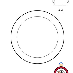 Compass Craft Activity & Writing Prompt: Camping Theme (digital ...