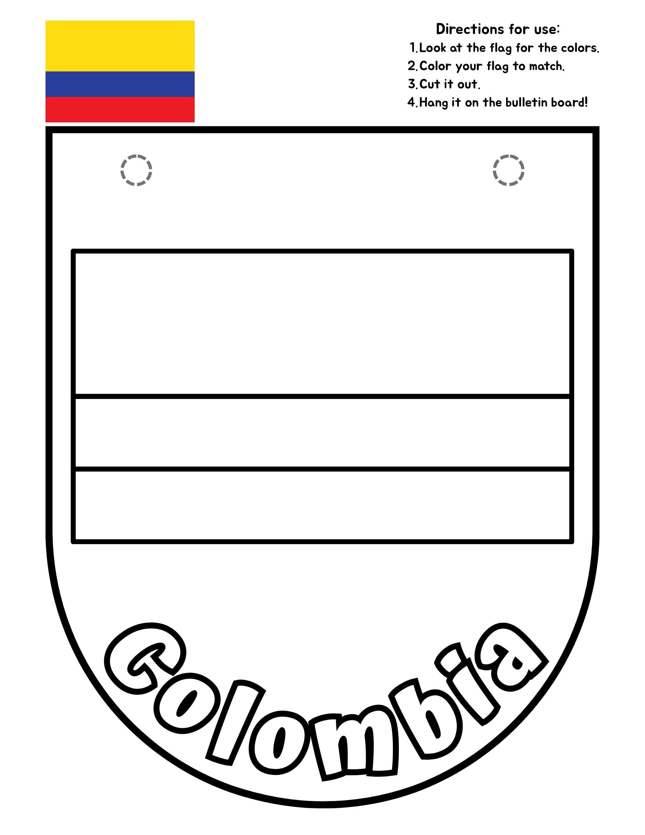 Flags of Spanish-speaking Countries & Coloring - Hispanic Heritage ...