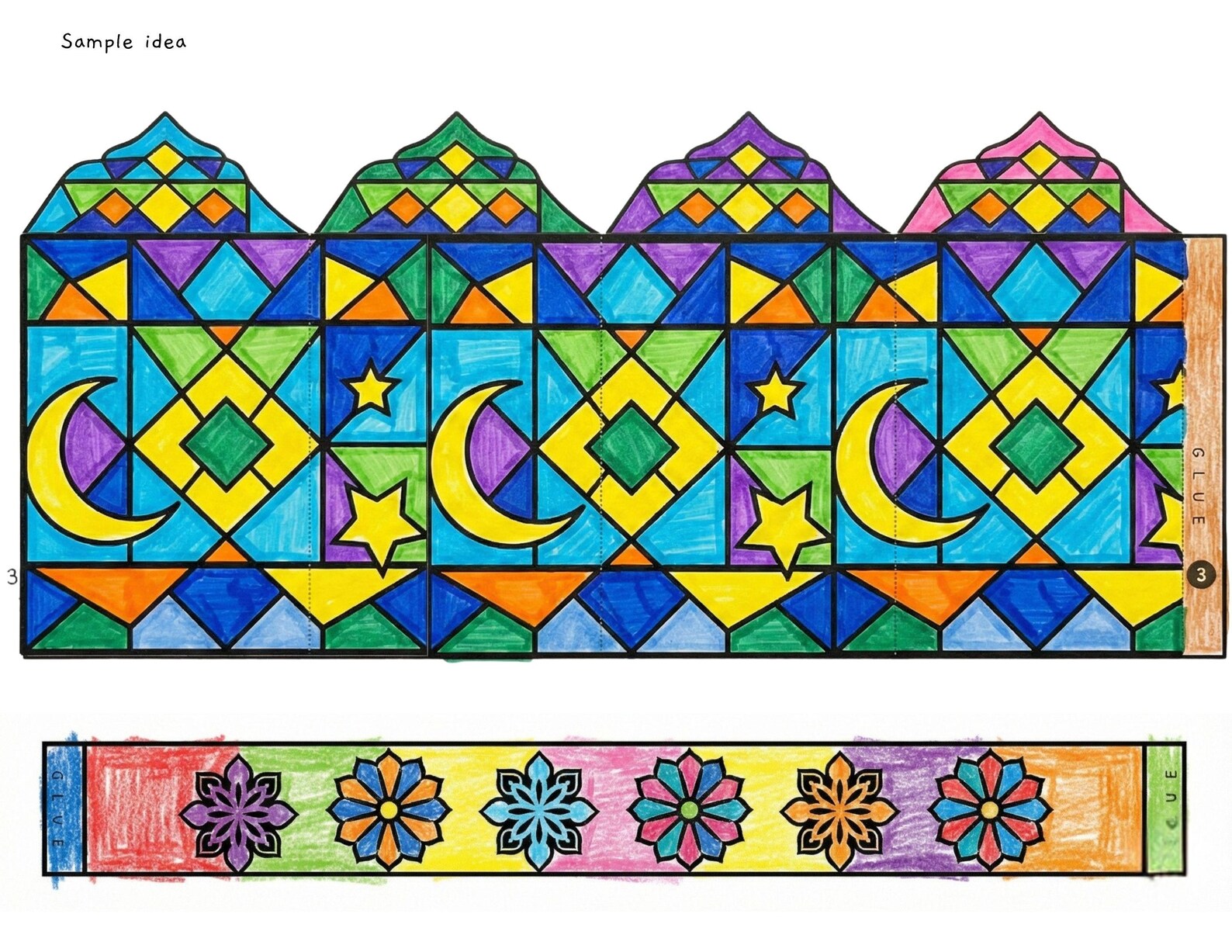 Ramadan Lantern Craft With Good Deeds | Coloring Activity | SEL Ramadan ...