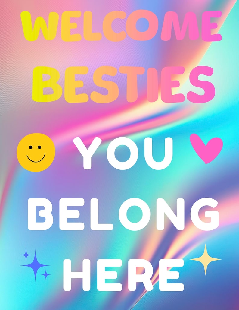 Gen Z Classroom Posters: Neon Slang Decor, Growth Mindset (instant ...