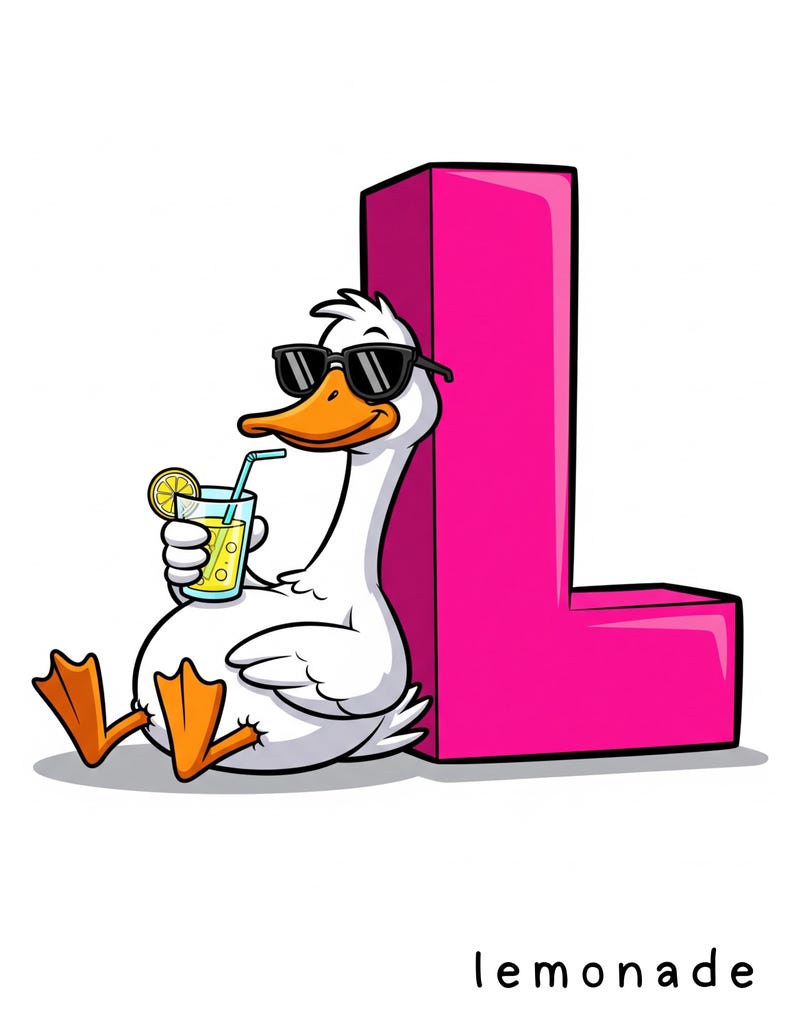 Silly Goose Alphabet Poster Set: Classroom Decor (PDF & PNG ...