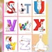Silly Goose Alphabet Poster Set: Classroom Decor (PDF & PNG ...