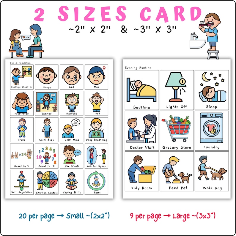 Set 2: Editable Visual Schedule 100 Icons – Classroom Behavior & Home ...