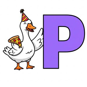 Silly Goose Alphabet Poster Set: Classroom Decor (PDF & PNG ...