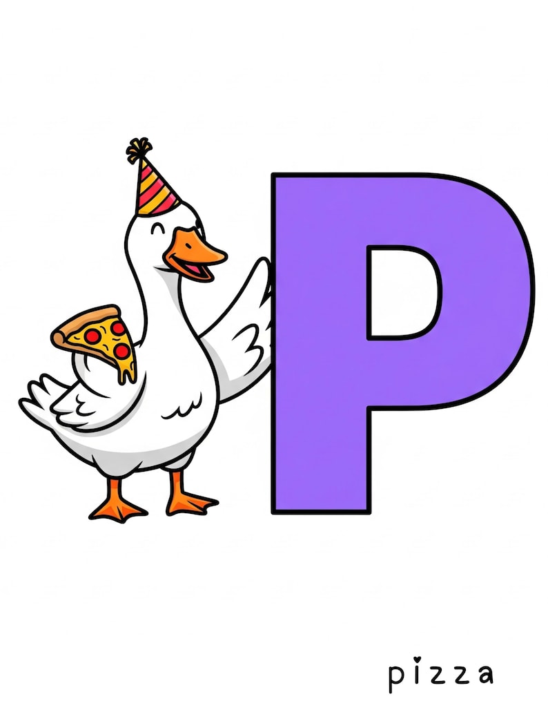 Silly Goose Alphabet Poster Set: Classroom Decor (PDF & PNG ...