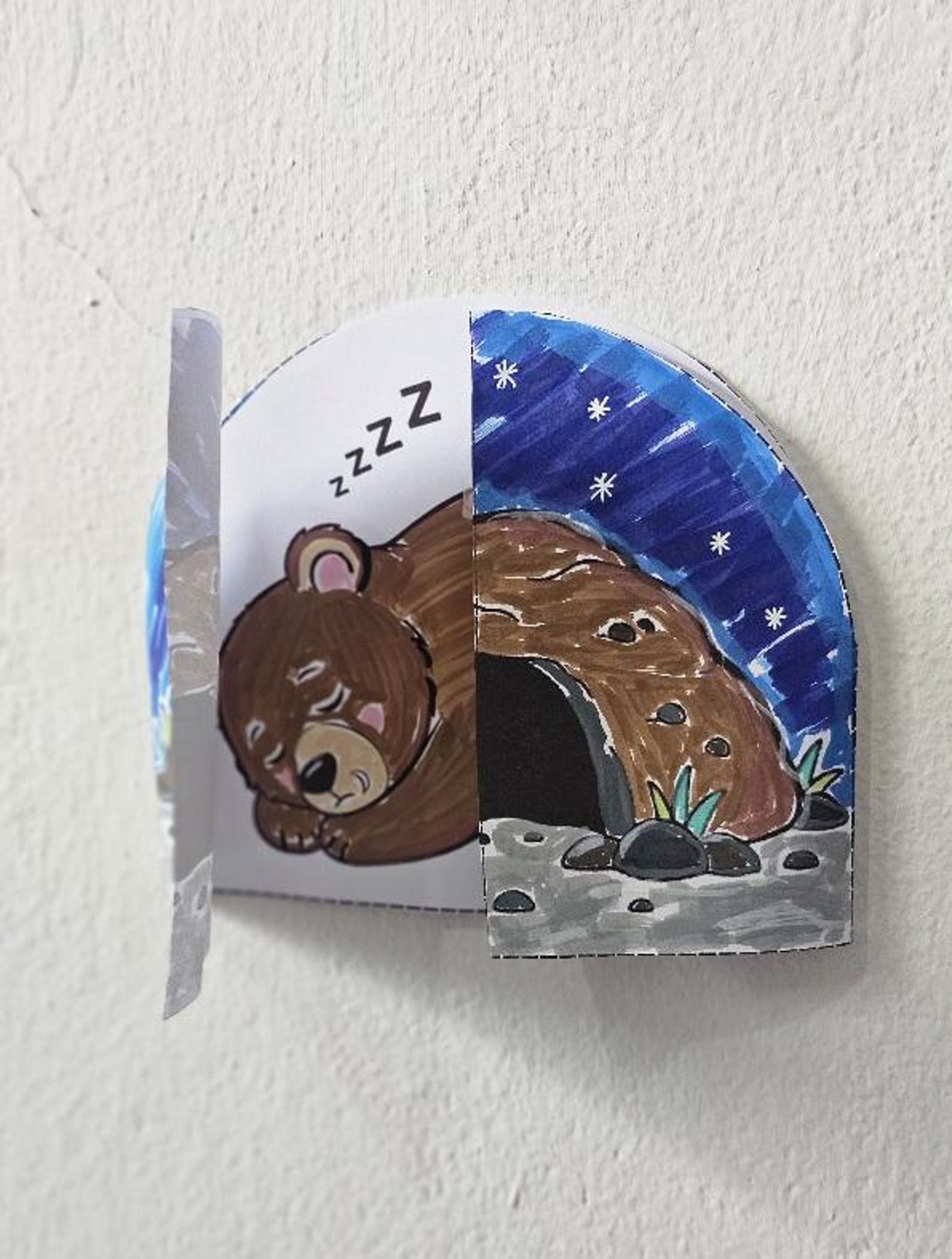 Who’s Sleeping? Hibernation Craft | Interactive Winter Animal Activity ...