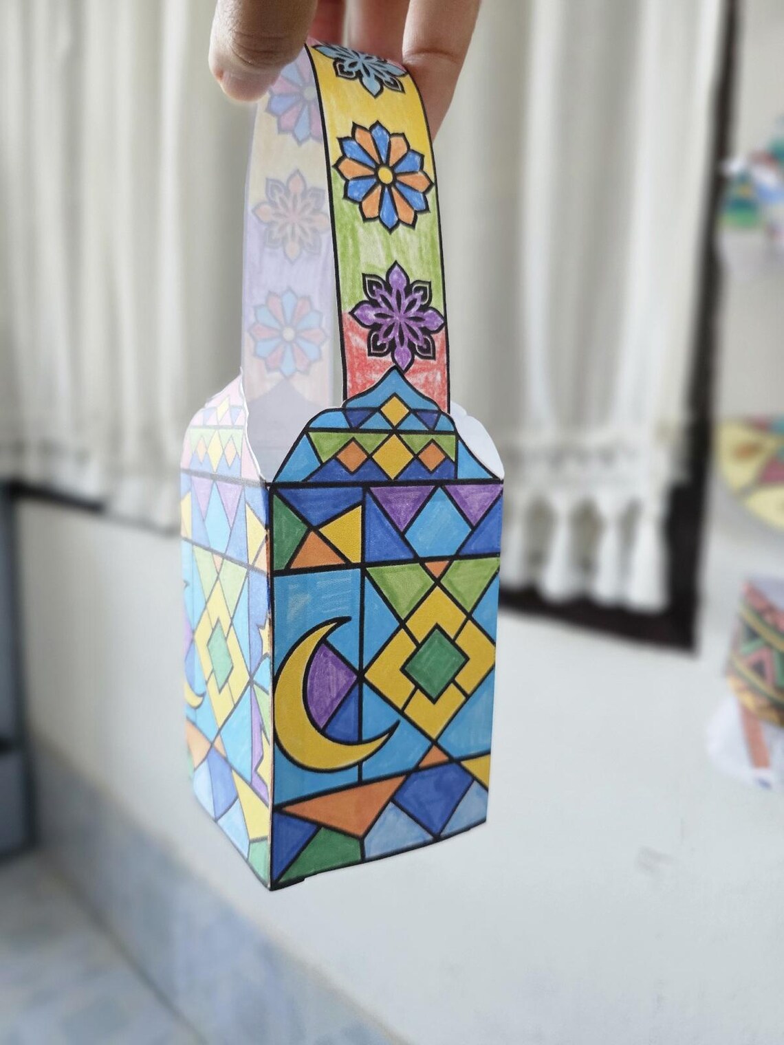 Ramadan Lantern Craft With Good Deeds | Coloring Activity | SEL Ramadan ...
