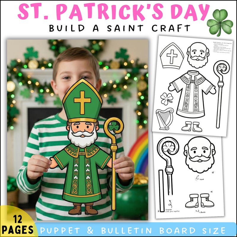 Religious St. Patrick's Day Bulletin Board Ideas - Etsy