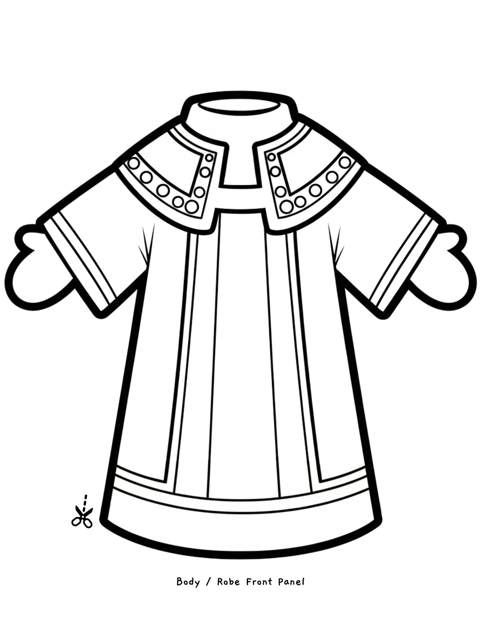 St. Nicholas Day Craft |build-a-saint Puppet (small and Large) | Cut ...