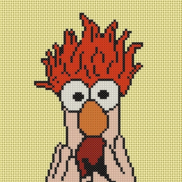Muppet Cross Stitch - Etsy
