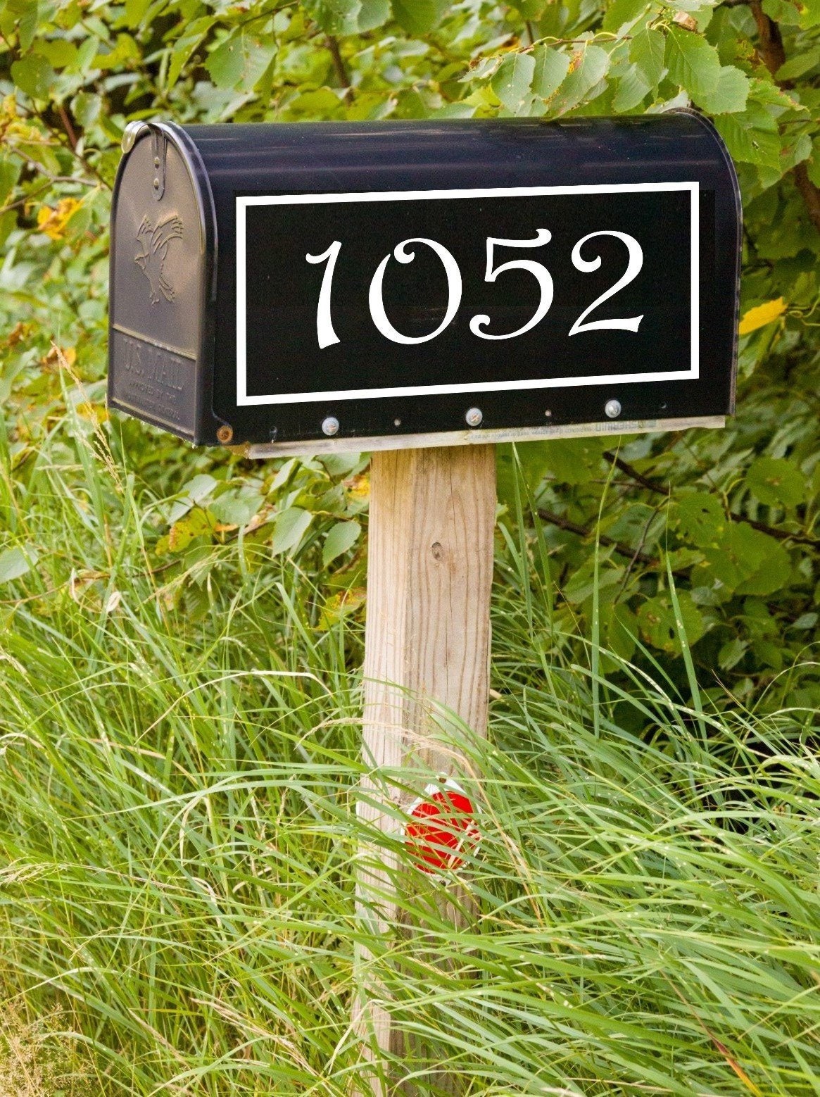 2 X Mailbox House Number Decals Stickers 200 Mm X 90 Mm - Etsy