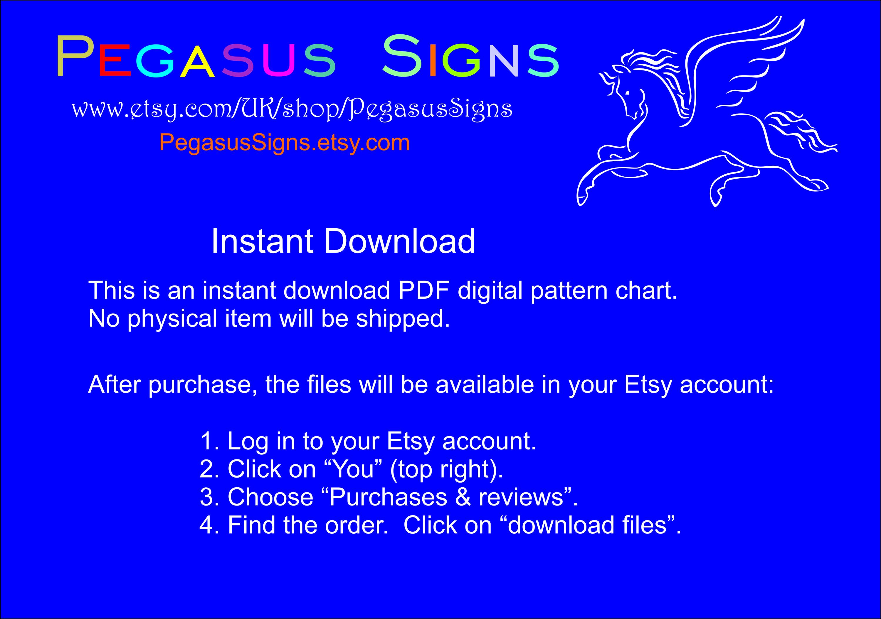 Scottie Dog Crochet & Knitting Chart Only PDF/JPEG Files - Animal, Dog ...