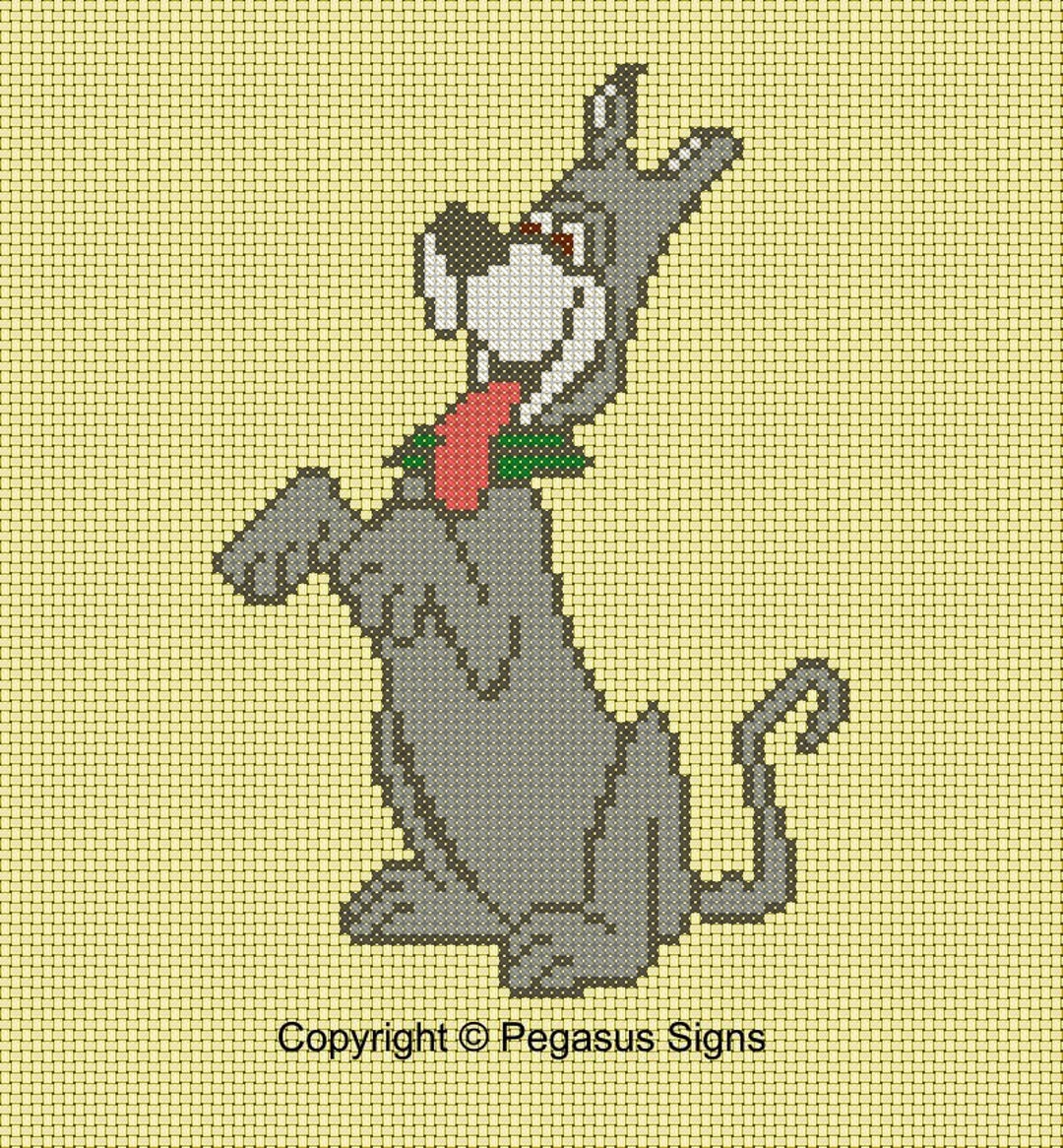 Astro the Jetsons Dog Cross Stitch Pattern Only (pdf Jpg Files) Tv ...