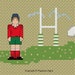 Rugby Cross Stitch Pattern Only PDF/JPEG Files - Designer Pattern Sport ...