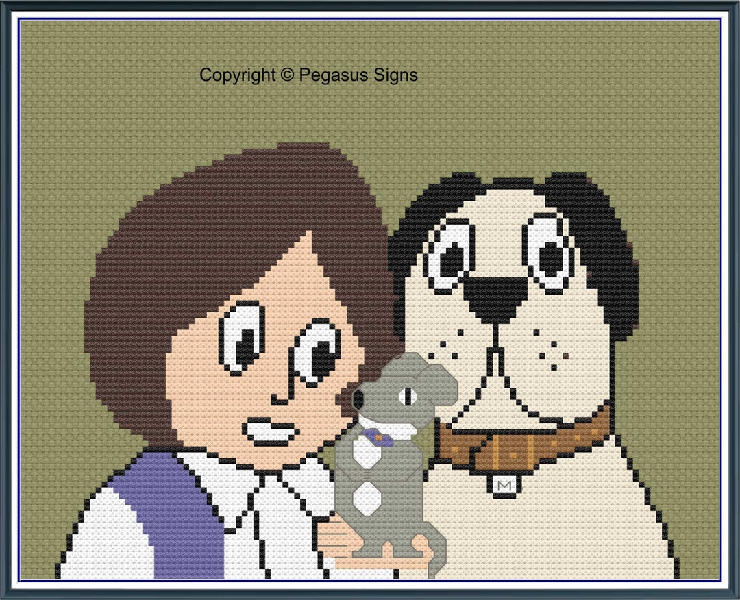 Mary Mungo and Midge Cross Stitch Pattern Only PDF/JPEG Files - Kidstv ...