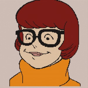 Velma Cross Stitch Pattern Only PDF/JPEG Files Designer Pattern Scooby ...
