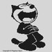 Felix the Cat Cross Stitch Pattern Only (pdf Jpg Files) Kids Tv Cartoon ...