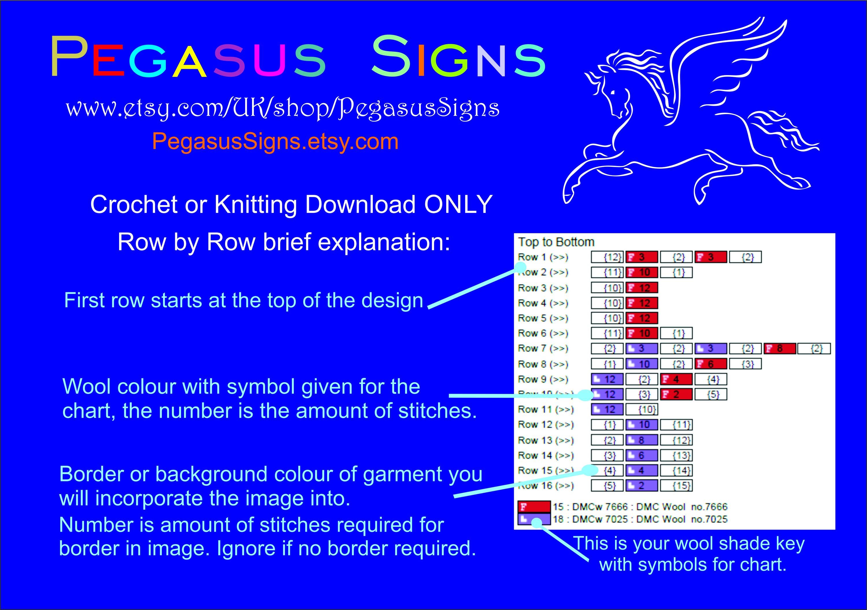 Timmy Sheep Crochet & Knitting Chart Only PDF/JPEG Files - Cartoon ...