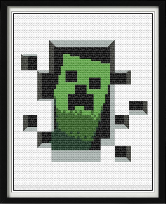 Creeper Pixel Art 6x6