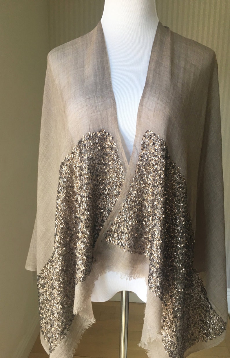 Buff Elegance Shawl Wrap - Etsy