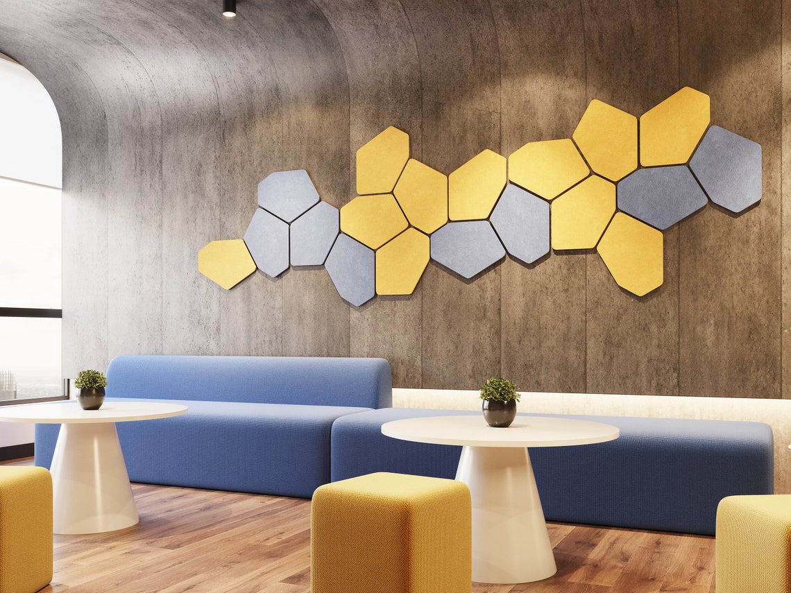 Decorative Soundproofing Wall Panels PACK 6 TILES Acoustic - Etsy Canada