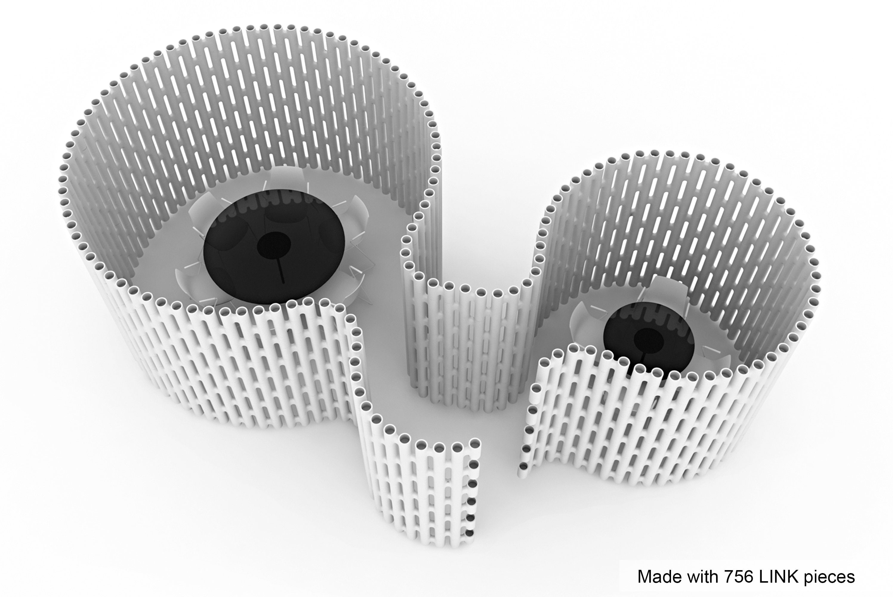 Modular Partitioning System Freestanding Room Divider and | Etsy