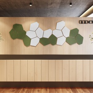 Decorative Soundproofing Wall Panels | 6 Pack | Sound Absorbing Wall ...