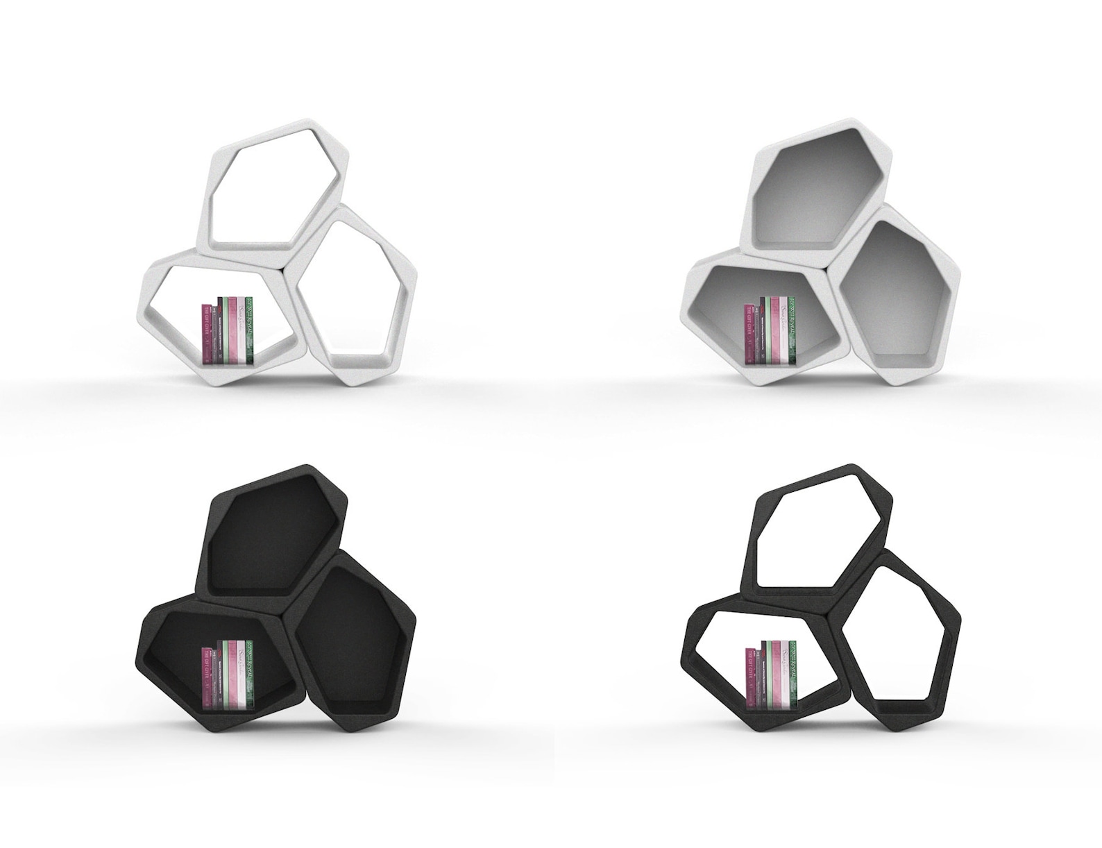 BUILD Shelving and Room Divider | Modular Shelves | Hexagon Shelves ...