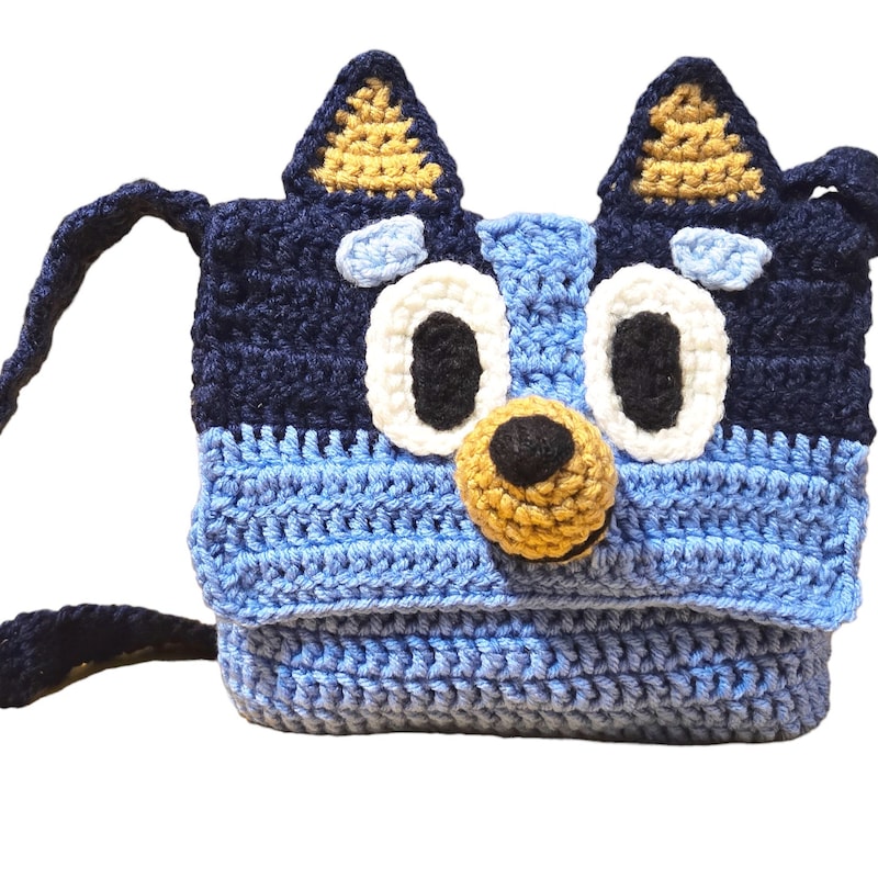 Crocheted Bluey Bags - Etsy