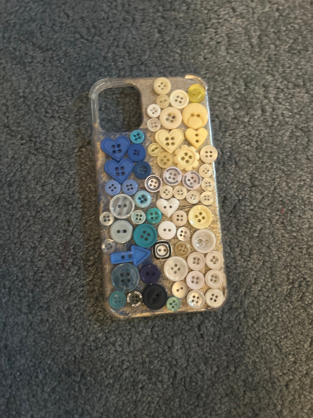 Handmade Button Phone Case,ooak - Etsy