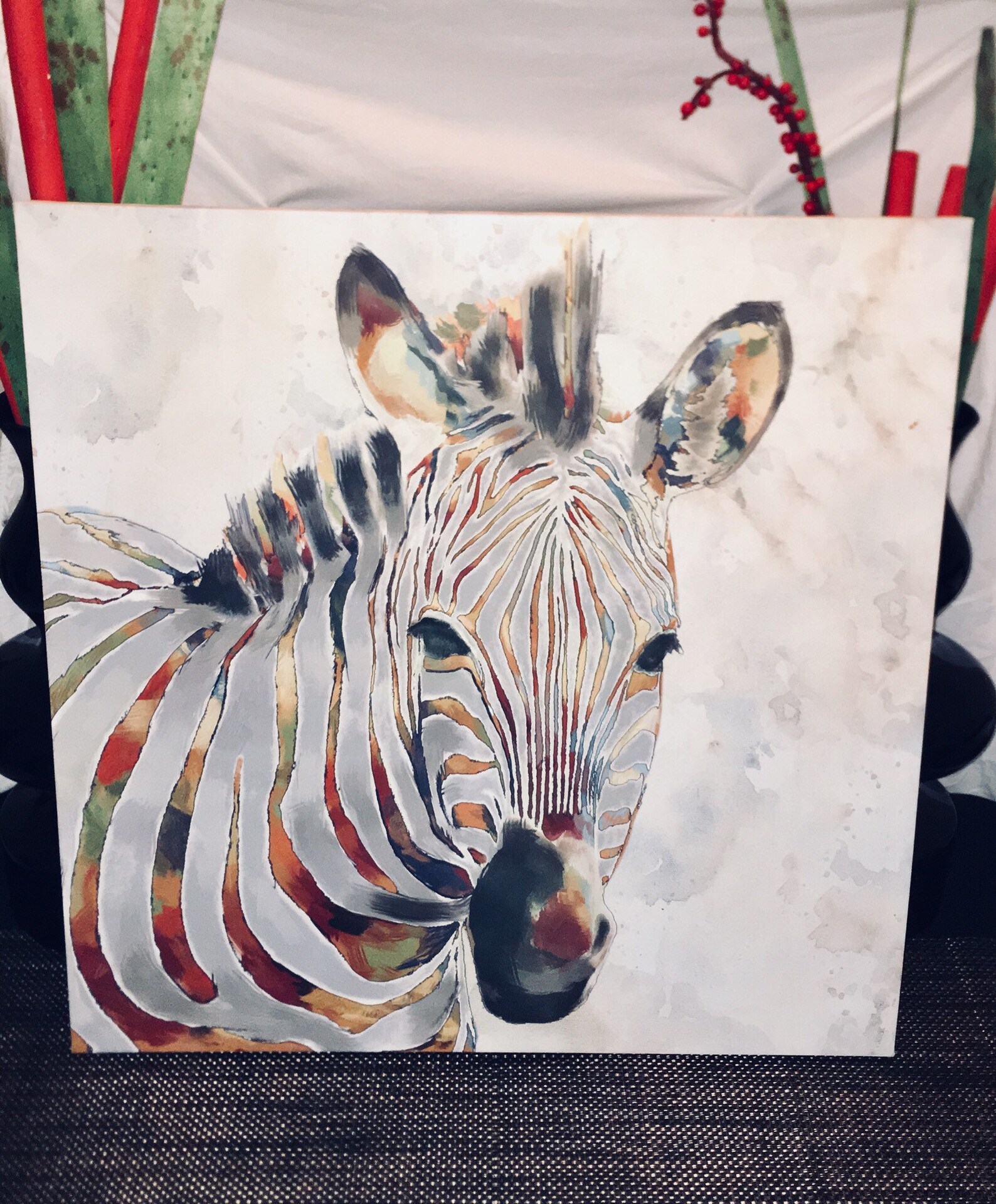 ZEBRA Glow-in-the Dark w / gratis UV-Blacklight para la | Etsy