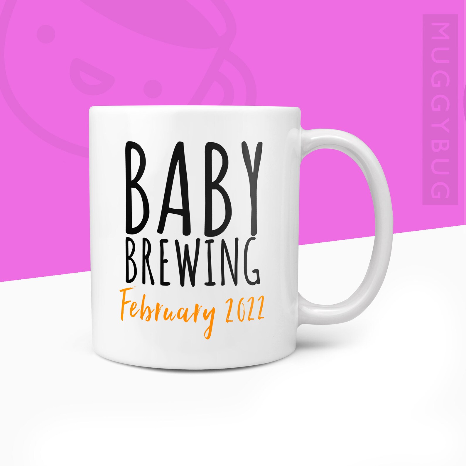 Baby Brewing Mug Personalised Gift Expecting Mother Mom Mum - Etsy UK