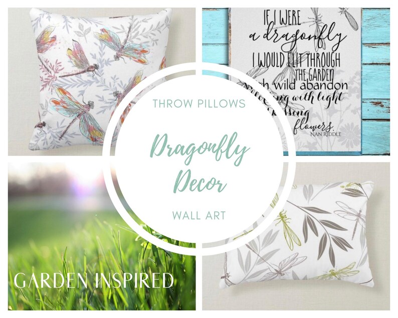 Dragonfly Poem Poster If I Were a Dragonfly Poem Ready to | Etsy