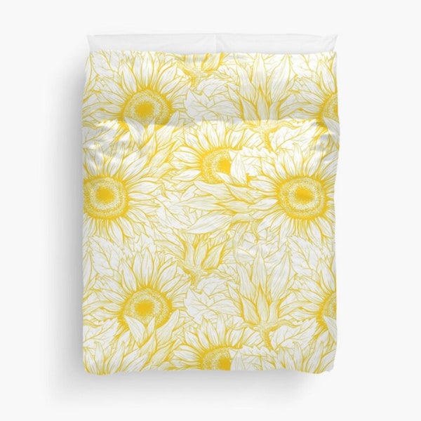 Sunflower Bedding - Etsy