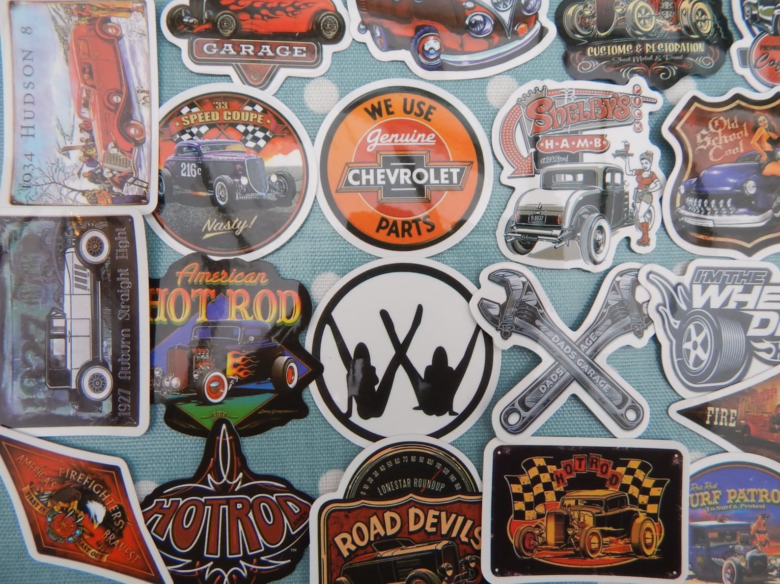 Hot Rod Pin up girl vintage garage sign style retro stickers | Etsy